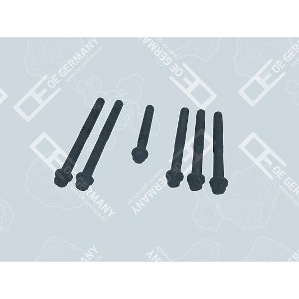OE GERMANY 02 0121 287609 к-т болтов гбц torx на 1 головку m15x2 6x\ man tga d2866 / d2876