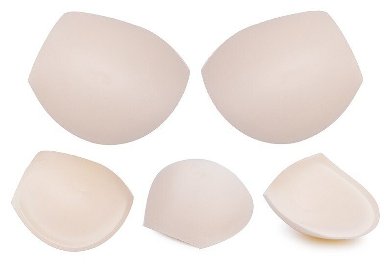 Чашечки для бюстгальтера (чашки корсетные) PUSH-UP р.75 цв. телесный (2 комплекта)