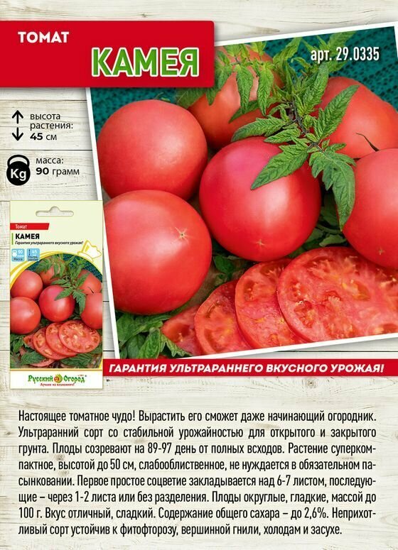 Семена растения Томат Камея