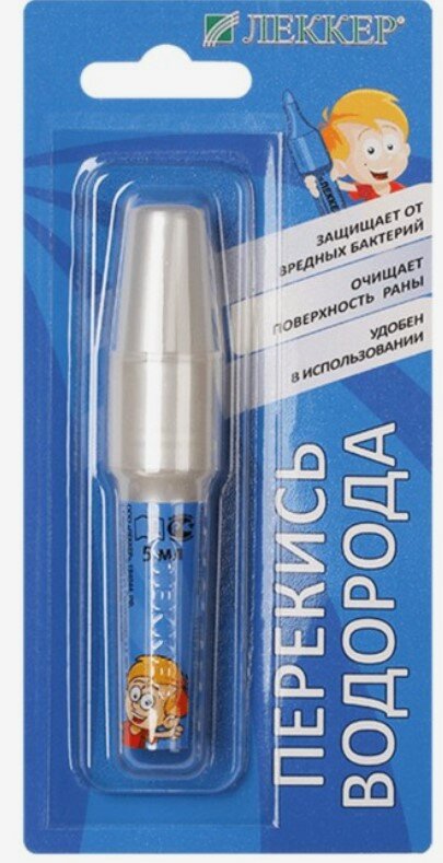 Перекись водорода 3% спрей 10мл блистер леккер леккер ЦБ00000044 | цена за 1 шт