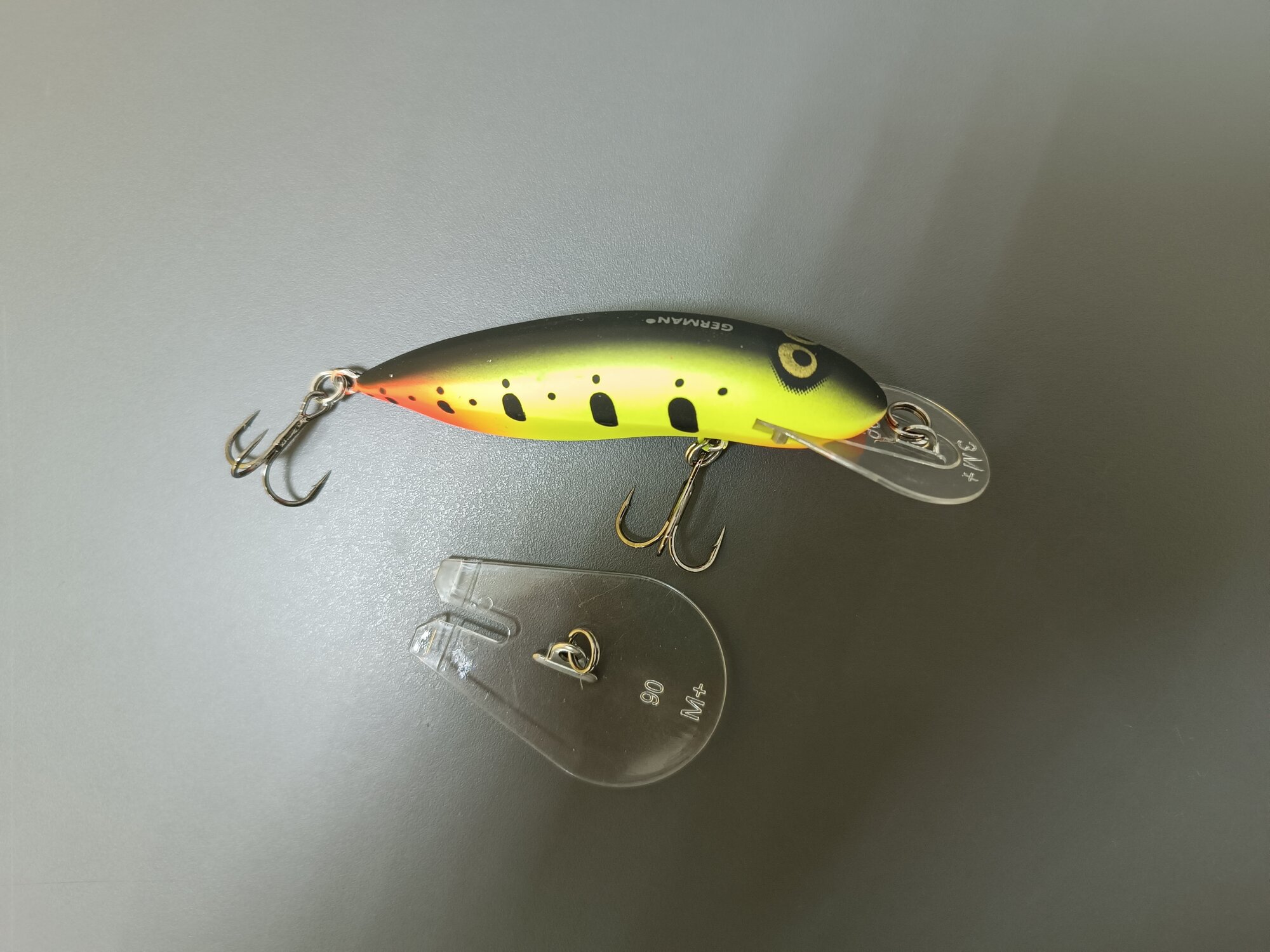 Воблер German Aggressor 85, цвет С223, 85 мм, 12 гр, плавающий, 4 м