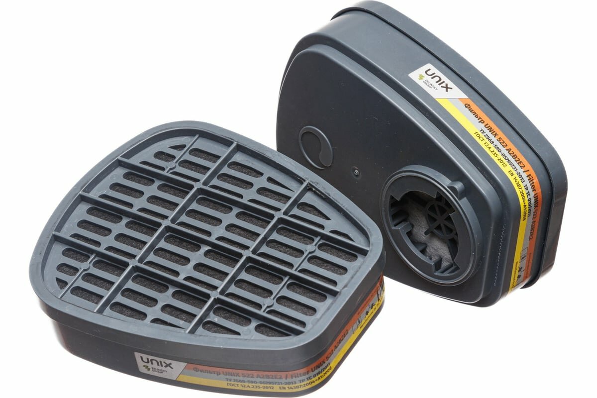 UNIX Фильтр противогазовый 522 А2В2Е2 2 шт. 102-021-0005