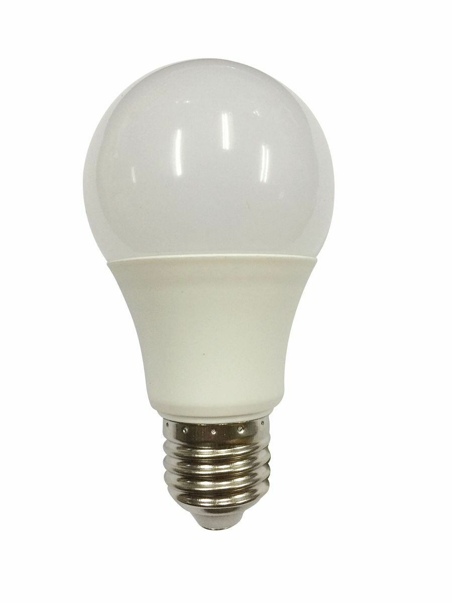 Светодиодная лампа Light & Bright L&B, E27, 12Вт, IP20, матовая, комплект 10 штук