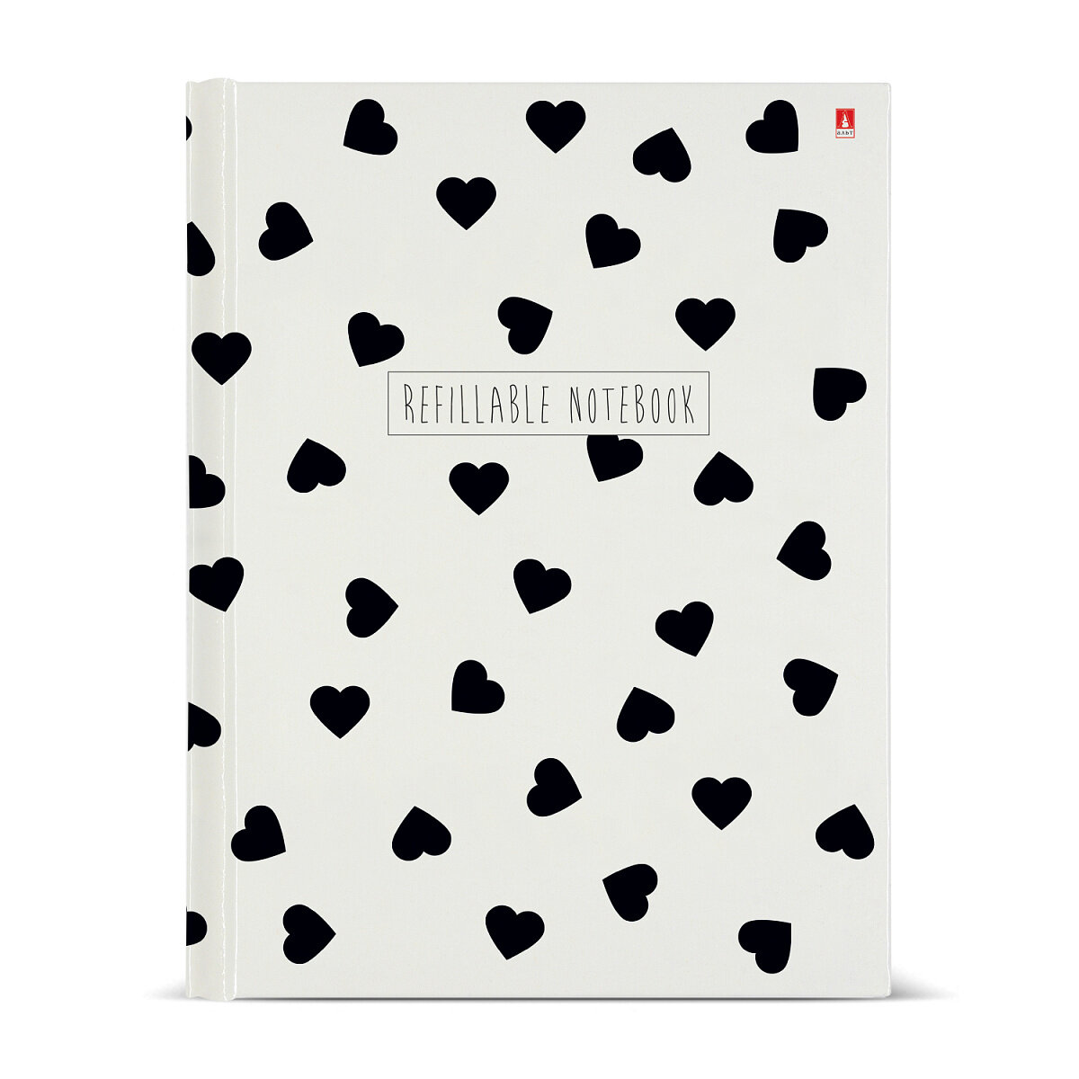 Тетрадь на кольцах со сменным блоком Альт 80Л. "BLACK&WHITE"