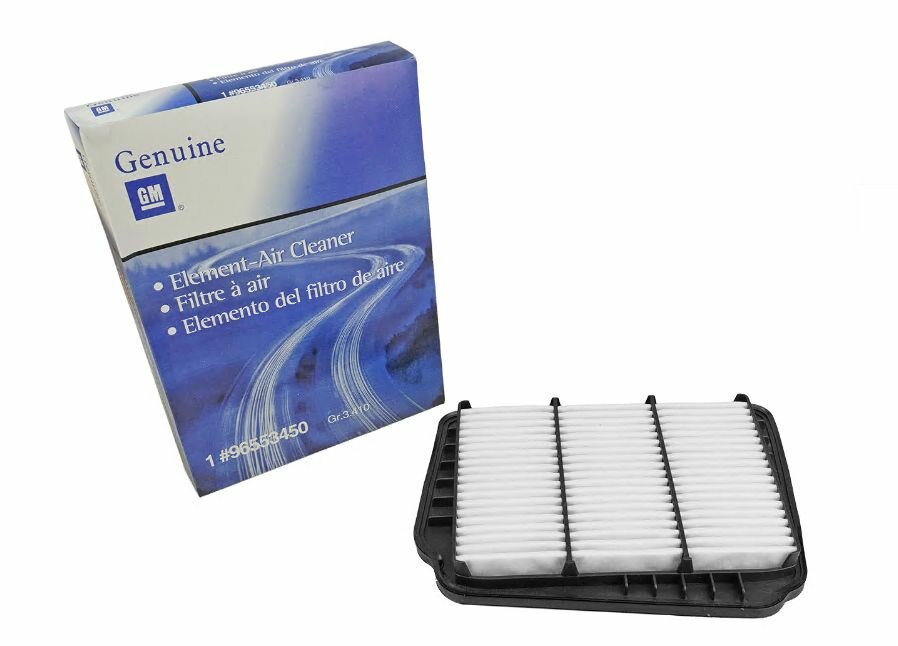 Фильтр воздушный Chevrolet Lacetti 04-, Daewoo Nubira 03- (96553450)