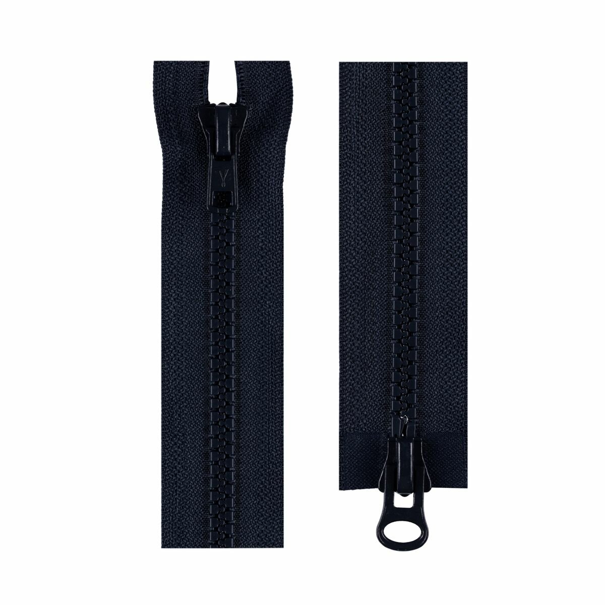 Молния трактор "GAMMA" G3082 80 см Тип 8 10 шт. разъёмная двухзамковая №318 т. синий