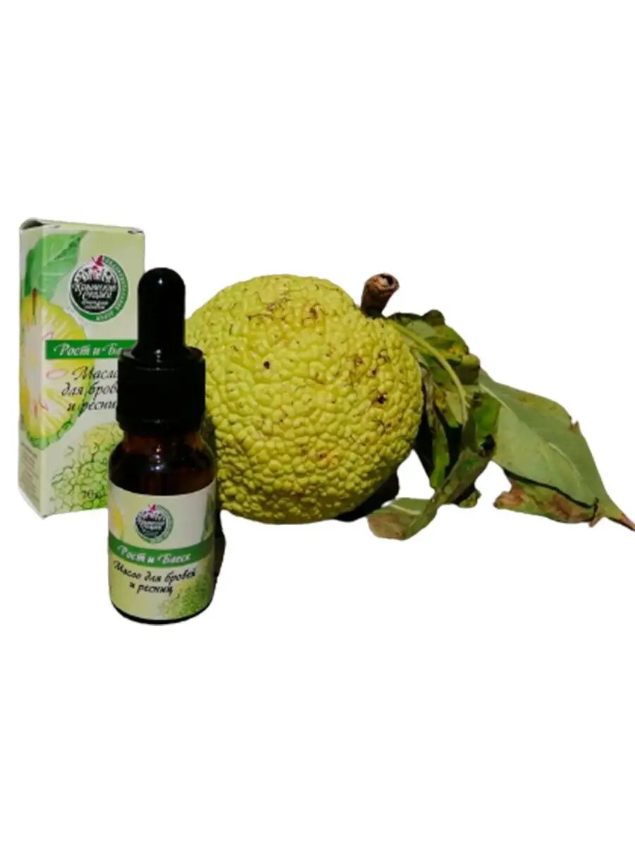 Масло для бровей и ресниц с маслом маклюры, 10 мл