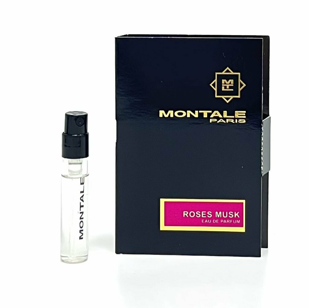 Парфюмерная вода (edP - eau de Parfum) MONTALE ROSES MUSK унисекс 2мл