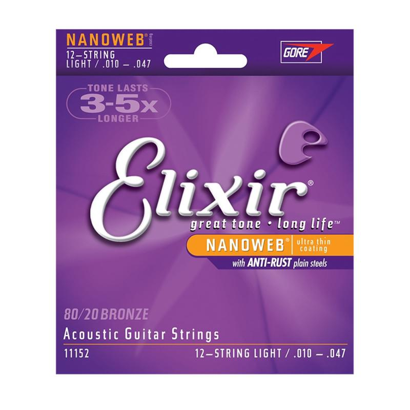 ELIXIR 11152 - Струны для акустической гитары