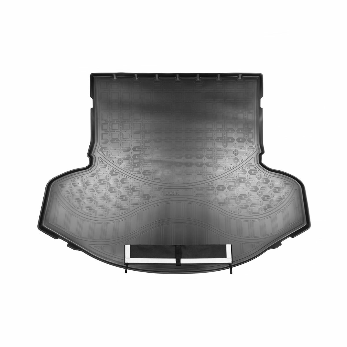 Коврик в багажник для Mazda CX-9 II (2017-) Черный, сложенный 3 ряд, полиуретан, Norplast. NPA00-T55-721-AP