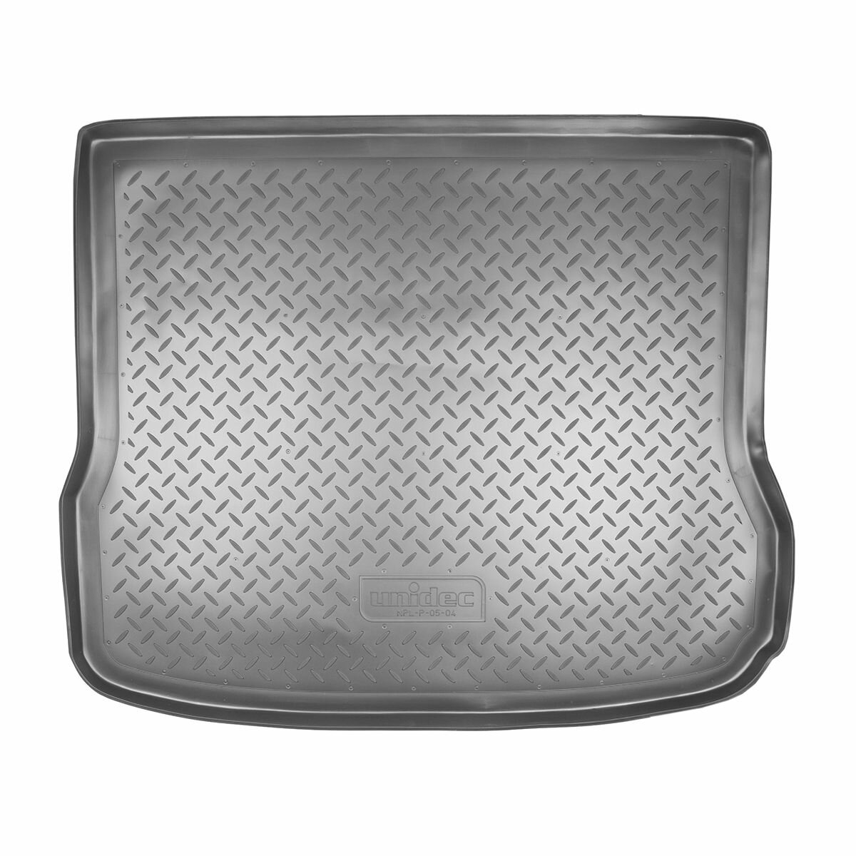 Коврик в багажник Norplast/Unidec для Audi Q5 в кузове 8RB (2008-2017) Черный, полиуретан, арт. NPL-P-05-04