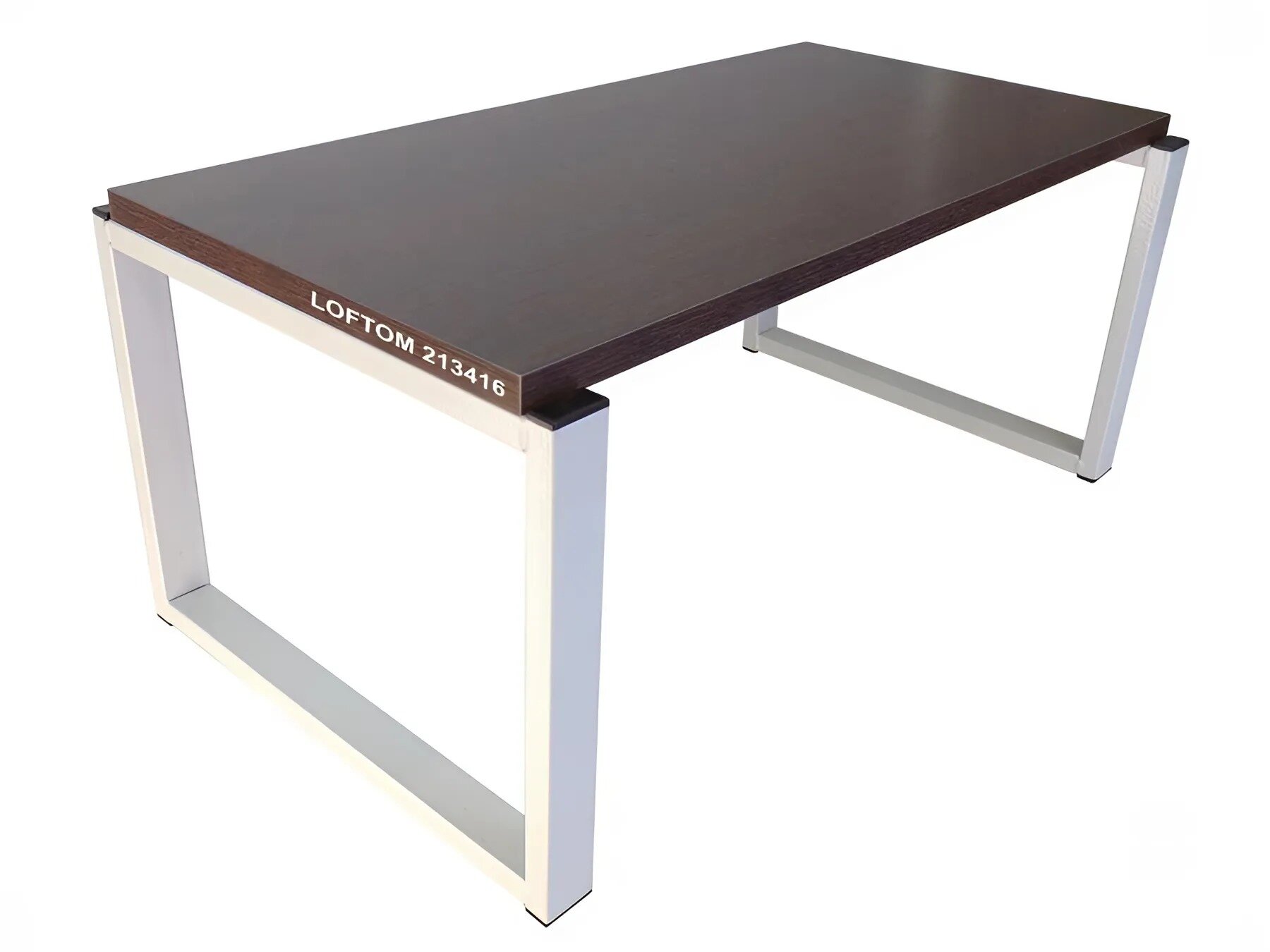 Полка для техники GARROSS "SIBERIA 213416", одна полка 30х60 см, высота 27 см, каркас серый, цвет полок венге