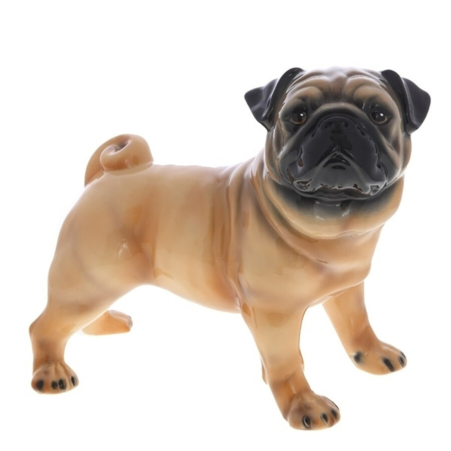 Фигура декоративная Мопс, 36*21*30см KSMR-626893/F629