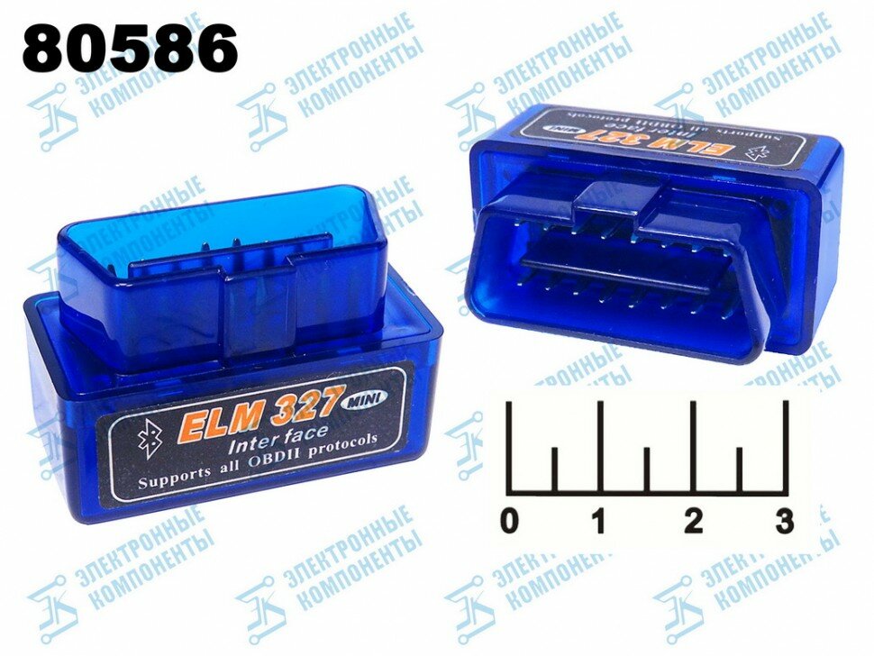 Адаптер OBD2 ELM 327 bluetooth C-30 V1.5 (10-0708) TS-CAA37