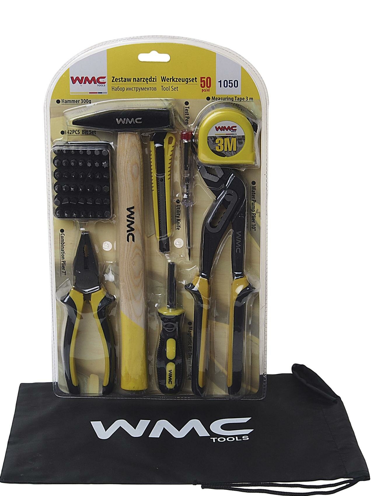 Набор инструмента 50 предметов WMC TOOLS