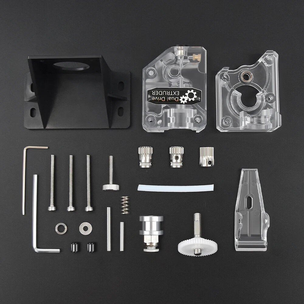 Экструдер TWO TREES MK8 для 3D-принтера Ender 3 1PCS, Transparent Extruder