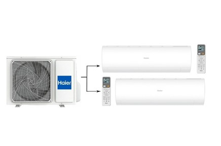 Мультисплит-система Haier Coral M Super Match AS20PS2HRA-M, белый, 40м², 2 скорости