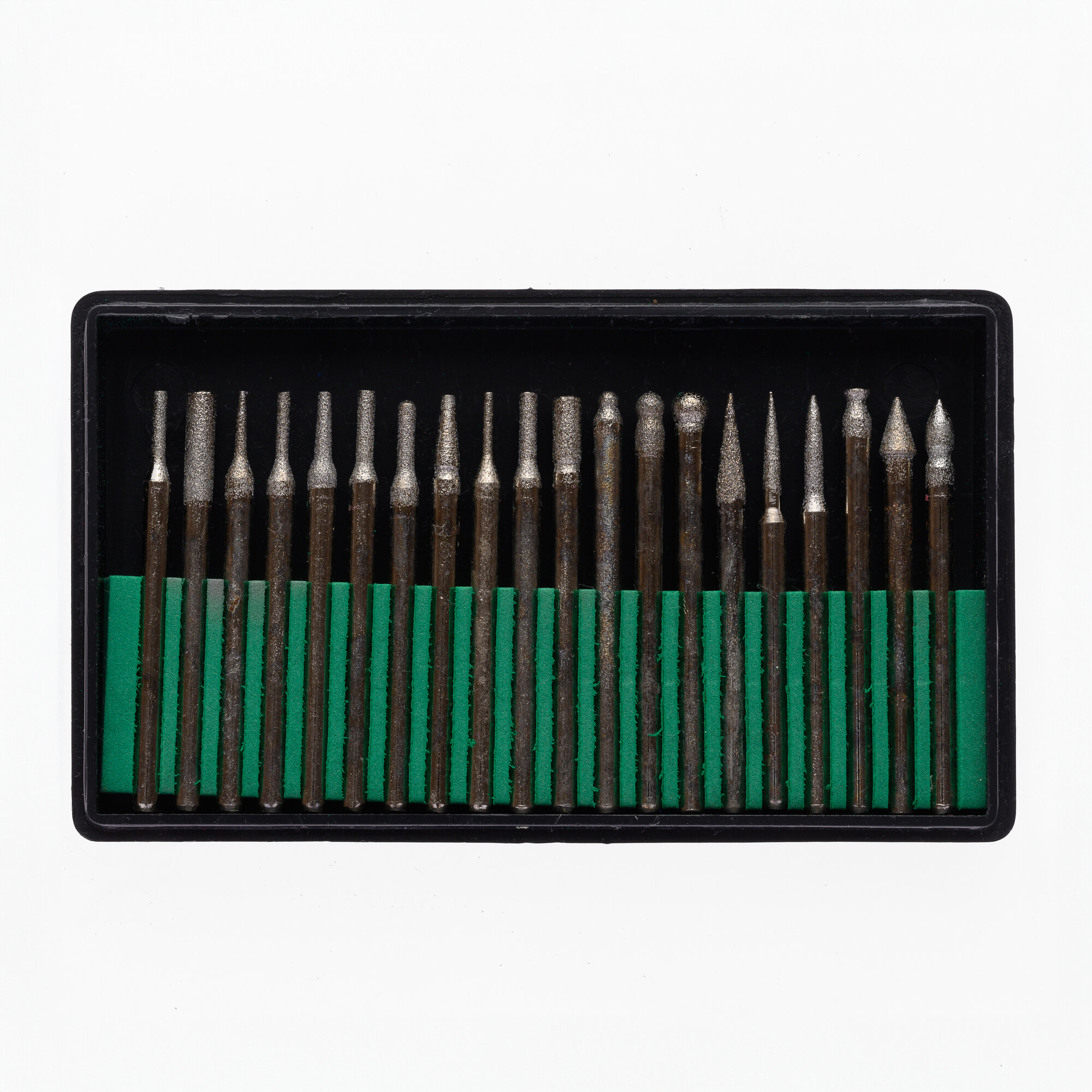 Набор шарошек TORGWIN T667594, для металла, стекла, керамики и пластика, 20 штук