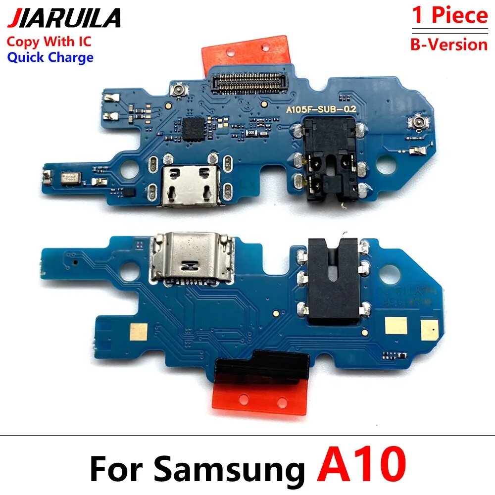 Новый для Samsung A10 A20 A30 A50 A01 A11 A21s A31 A51 A10s A20s A30s A50s USB зарядное устройство разъем для зарядки док-станции гибкий кабель