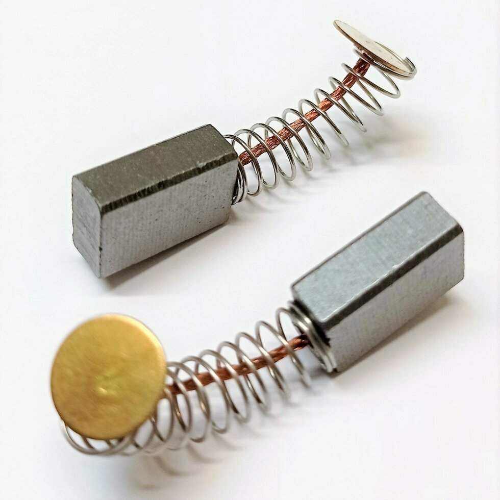 Щетки угольные дрели Калибр ДЭ-650ЕРУм ДЭ-750ЕРУм ЭТ-1100В+Д ЭТ-1000В+Д Энергомаш 2,3 kWt энкор ПДЭ-1200/55 6х11х16мм