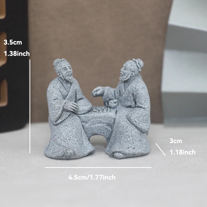 Статуэтка рыбак из камня Play Chess small