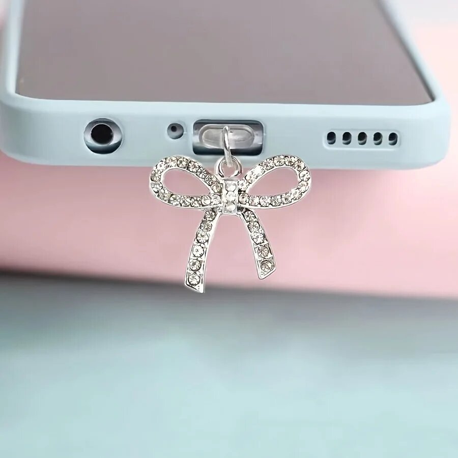 Подвеска на телефон бант, Color: Android