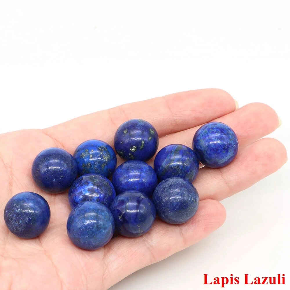 Хрустальная сфера Аметист Обсидиан 16 мм Темно-синий, 1 PC, Lapis Lazuli