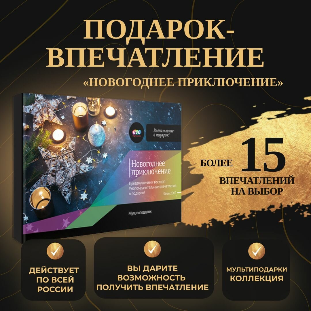 Подарок-впечатление "Новогоднее приключение"