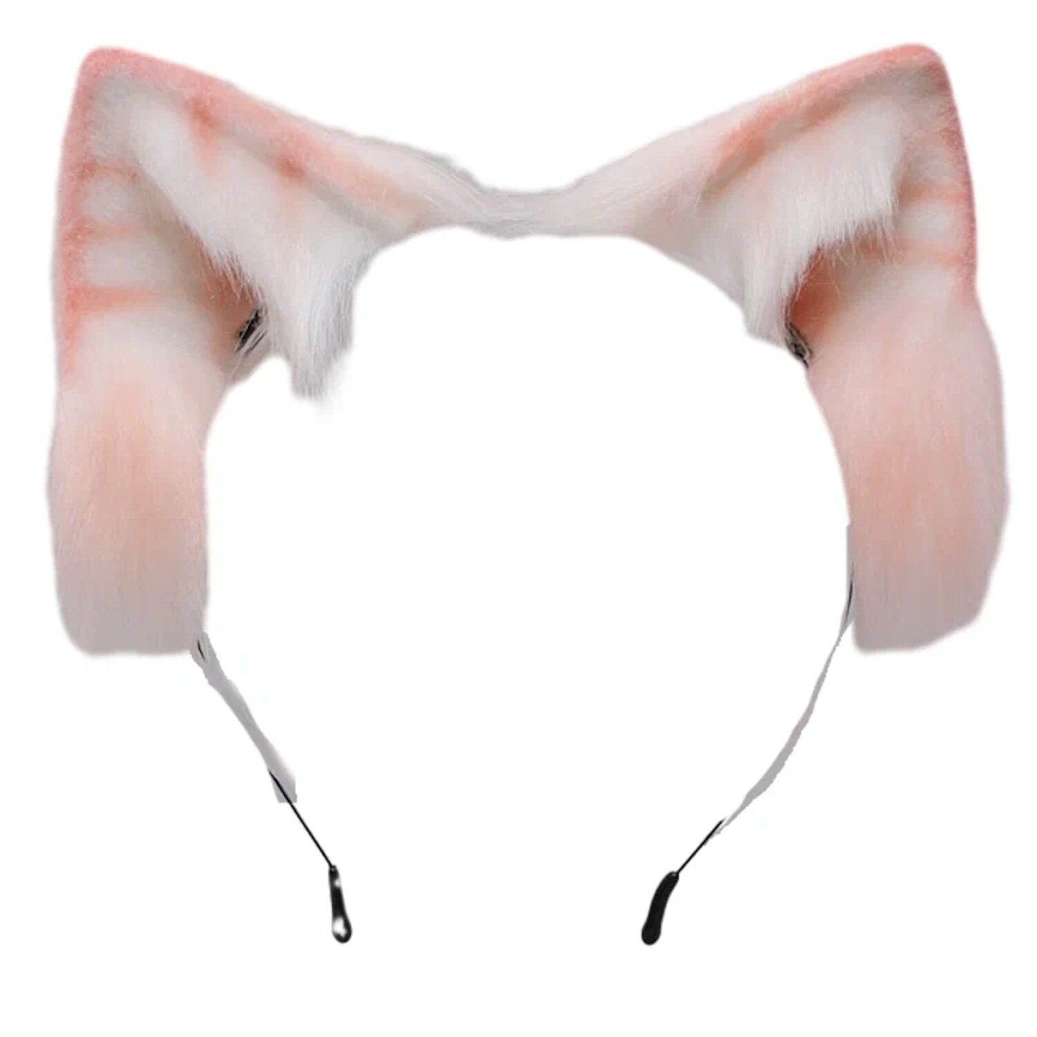 Аниме лисьи ушки на ободке для косплея, ушки кицунэ и кошки, можно гнуть, унисекс
