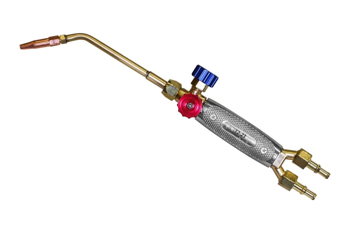 Ацетиленовая горелка Сварог Г2‑23 G4‑100‑AC 2,3 для нагрева, плавления и сварки металла до 4 мм с инжекторным исполнением и сменными наконечниками №2 и №3