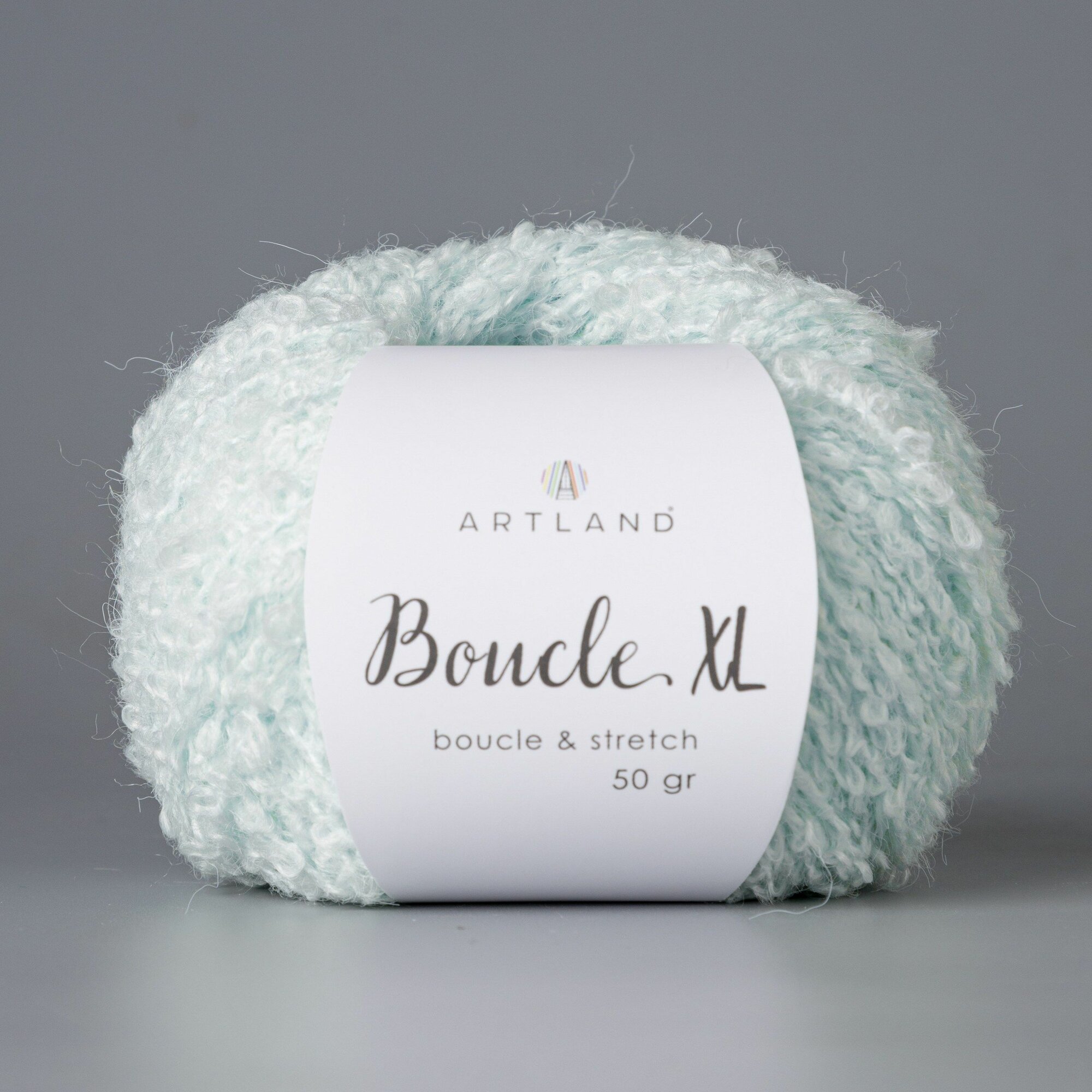 Пряжа для вязания Boucle XL Artland 1 моток (115 м, 50 гр), цвет 12 мята