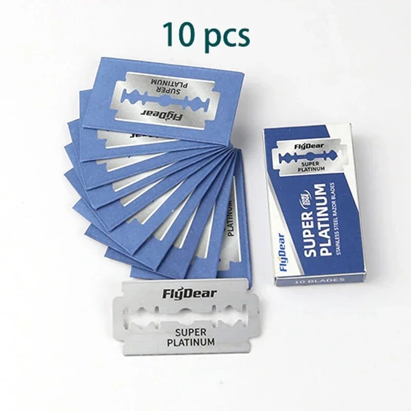 ЗqZq 10 опасная бритва из нержавеющей стали Blades Only