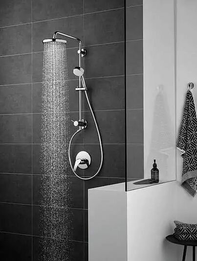 Душевая система Grohe Tempesta 210 Retro-fit 26190001 Хром ретро душ