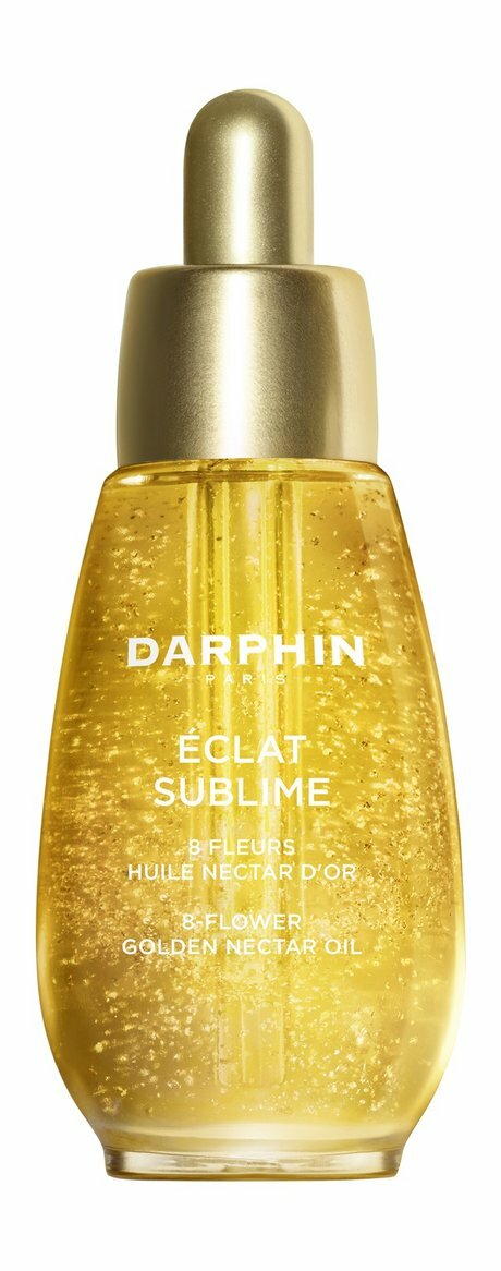 Darphin Eclat Sublime 8-Flower Golden Nectar Oil, Омолаживающее масло с растительными экстрактами, 30мл