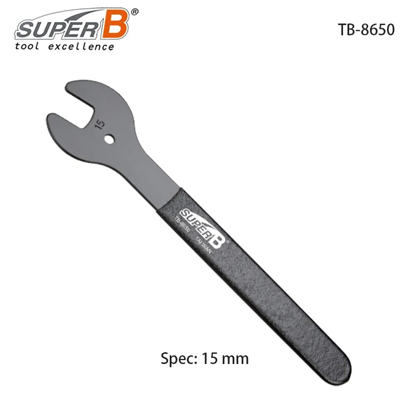 Супер B TB-8648/49/50/51/52/53/54 конусный гаечный ключ для велосипеда 13-19 мм TB-8650 15mm