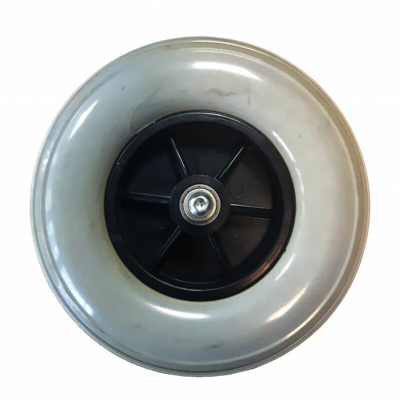 Колесо литое в сборе 200/50 серое