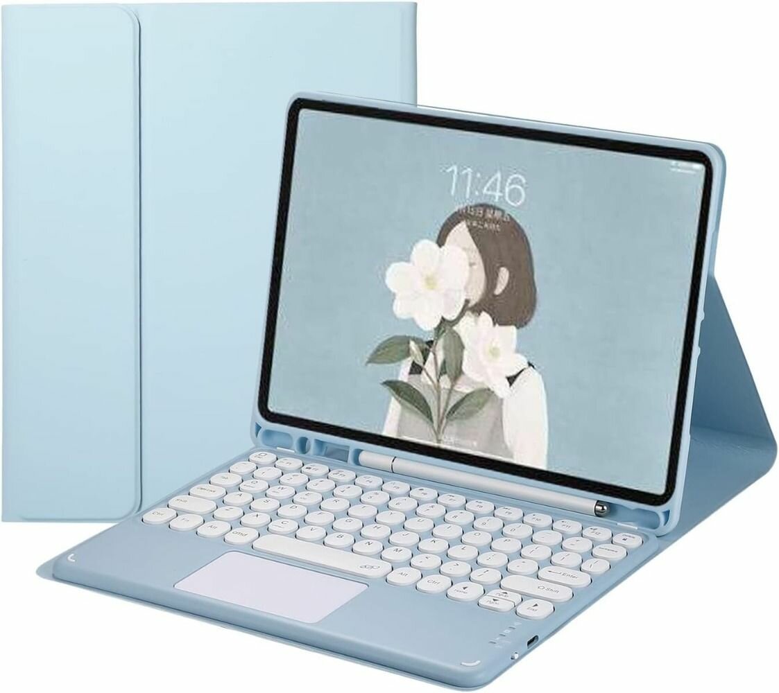 Чехол для клавиатуры Samsung Galaxy Tab S10ULTRA 14,6 дюймов 2024 с трекпадом и гнездом для пера