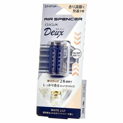 Ароматизатор на кондиционер GIGA DEUX WHITE LILY Eikosha W03