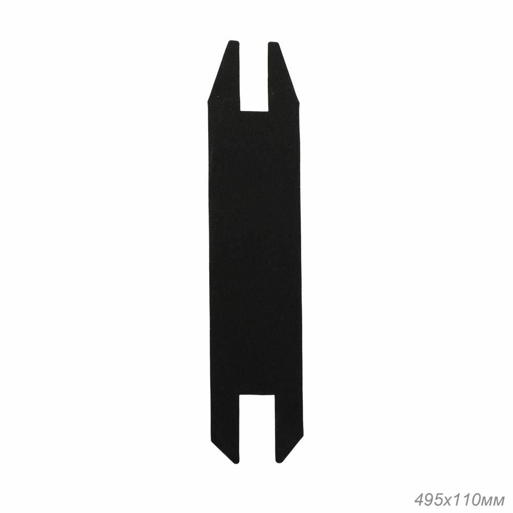 Шкурка противоскользящая для трюкового самоката GT300 чёрная размер 495х110мм