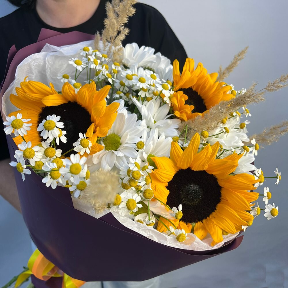 Авторский букет 200 - Полевой восторг