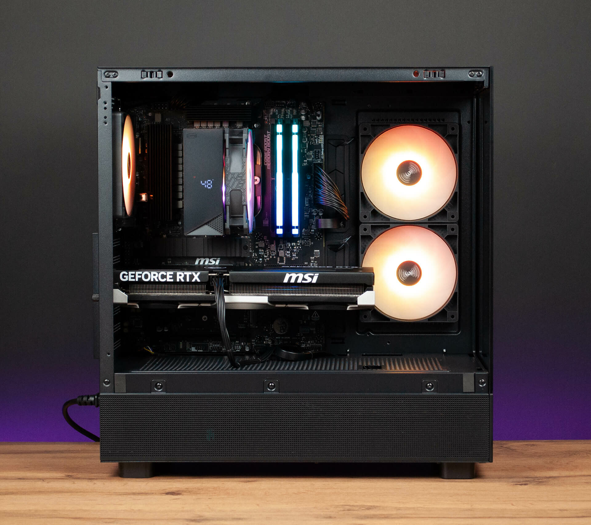 Игровой компьютер AMD RYZEN 5 7500F, NVIDIA RTX 5060 Ti 16GB, 32GB DDR5, 1000GB SSD