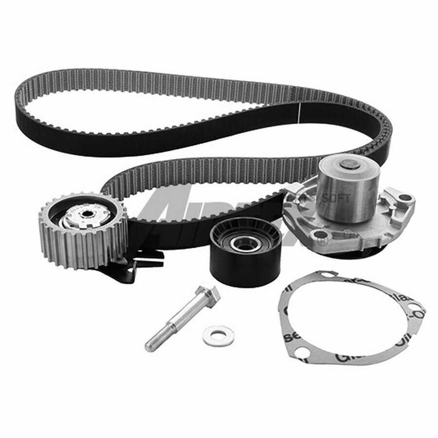 Комплект ГРМ + помпа Opel Astra/Insignia, Alfa Romeo 159, Suzuki SX4 1.9/2.0D 06> от официального дистрибьютора, AIRTEX, артикул WPK1702R01