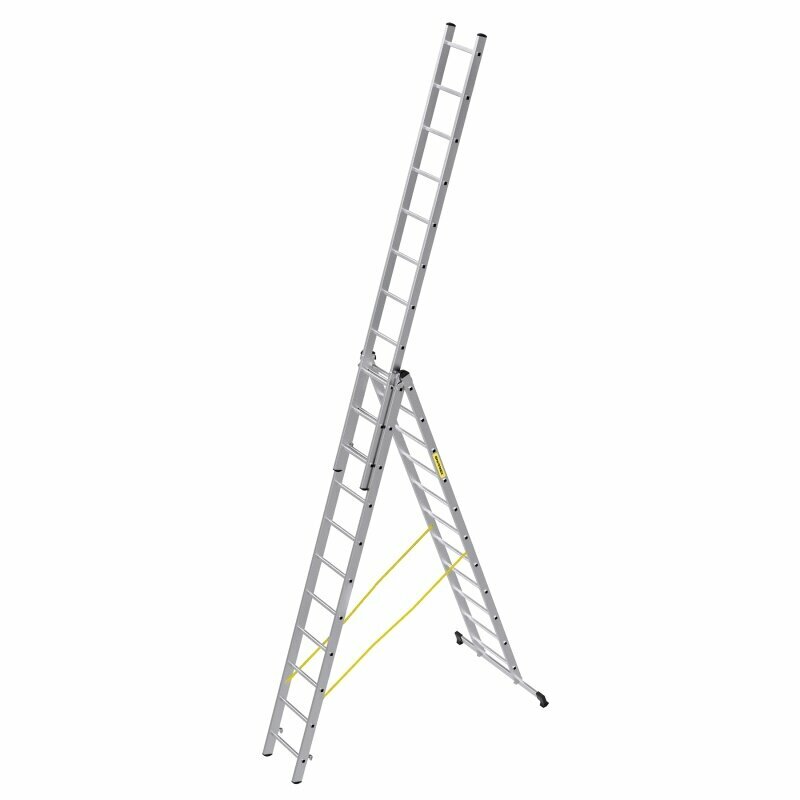 Лестница алюминиевая трехсекционная SNIRREX OL3AA11