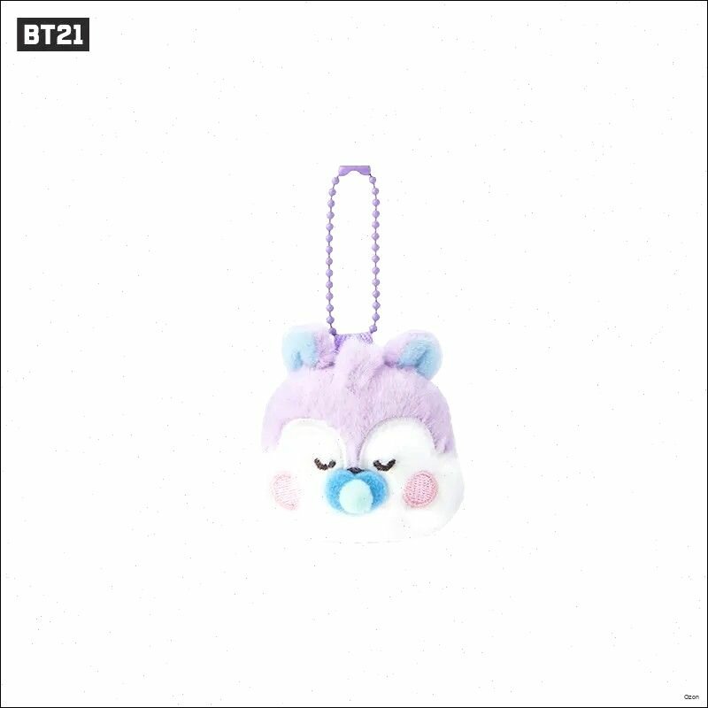 Плюшевая кукла-брелок BTS BT21 NEW BORN Мягкая игрушка