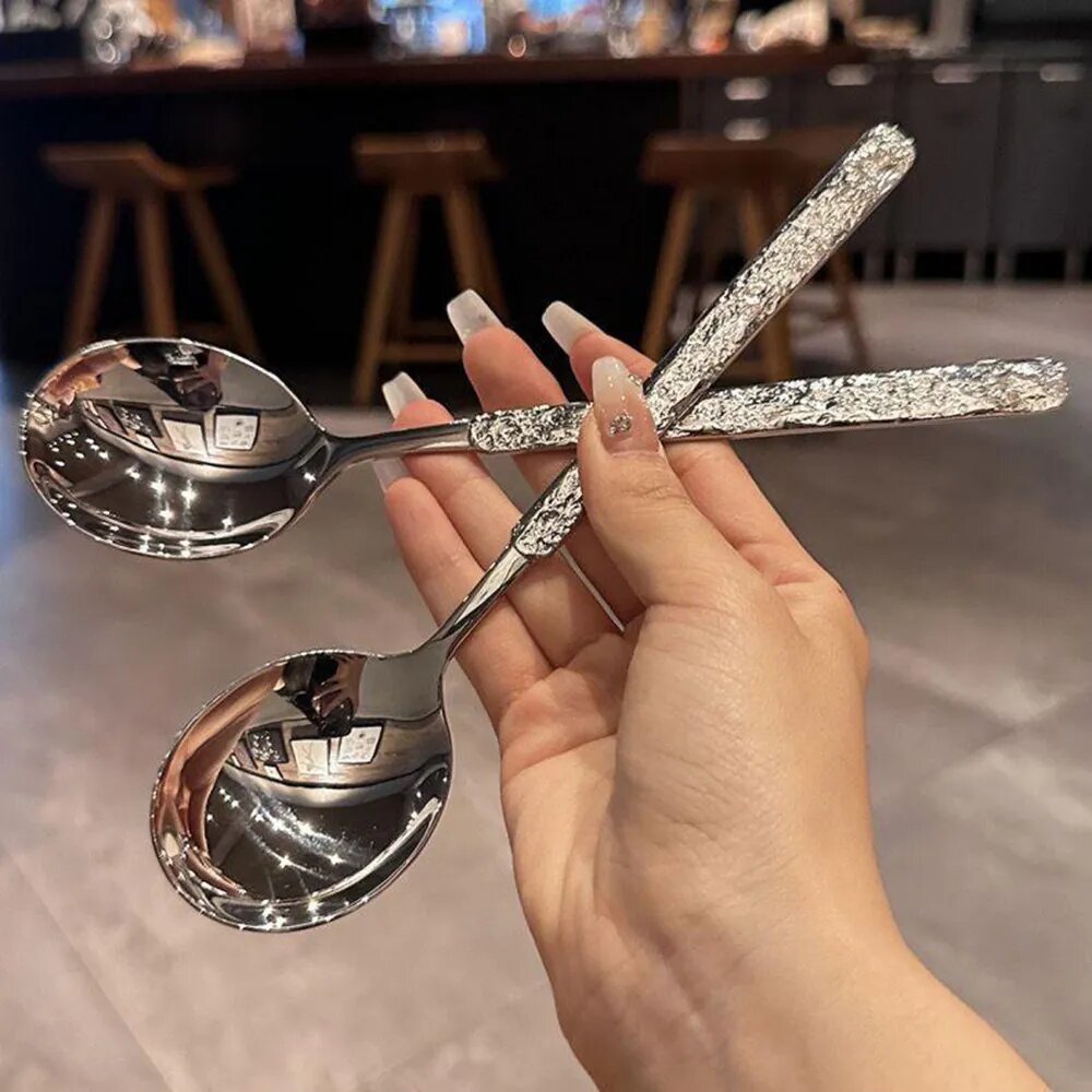 Ложка для салата Ложка 2 предм. серебристый