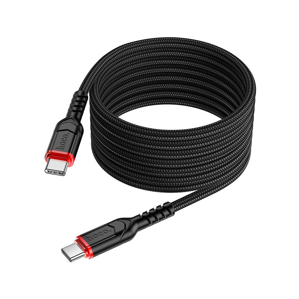 Hoco Кабель HOCO X59 Victory 60W Charging Data Cable Type-C на Type-C 3м, черный
