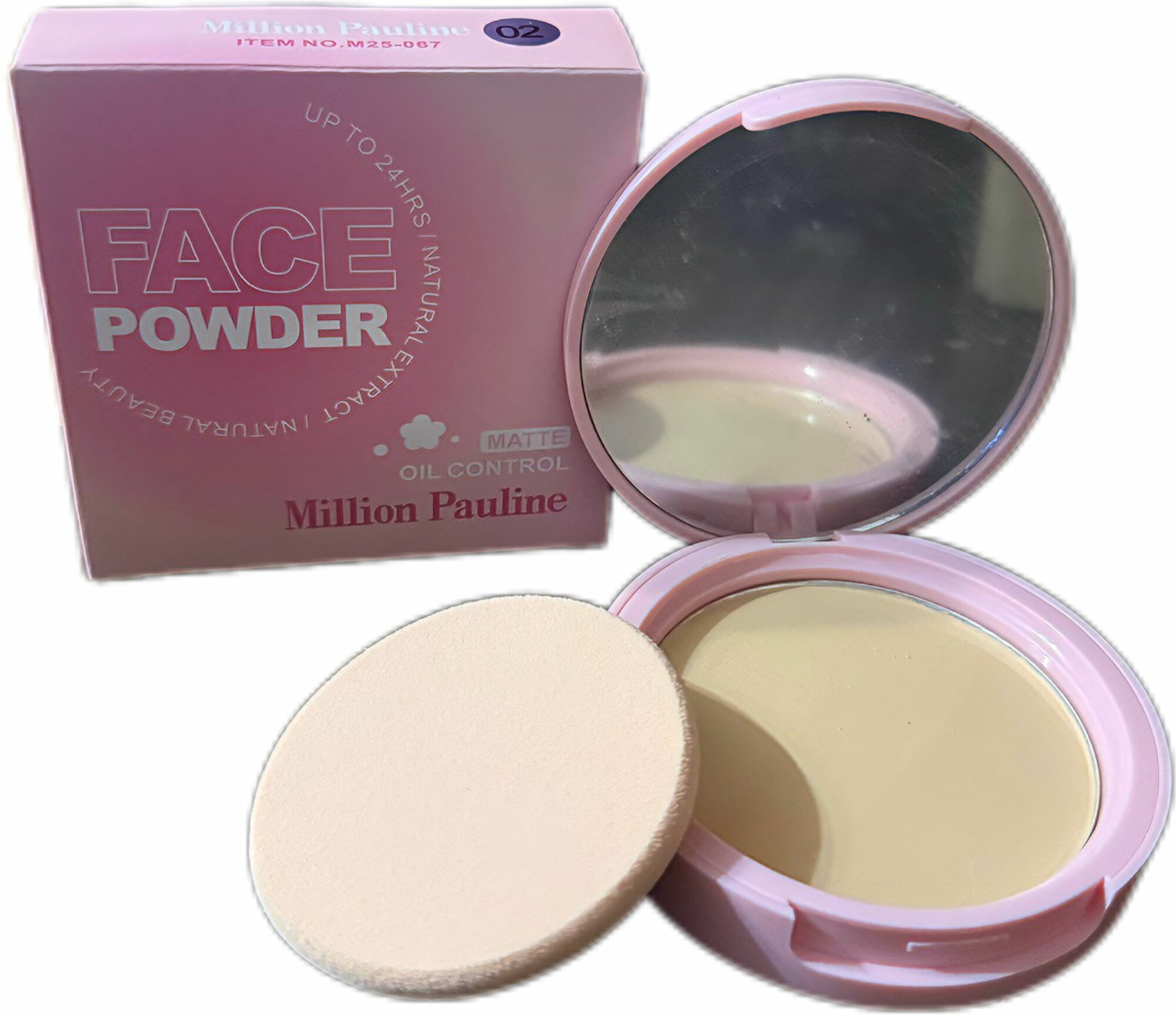 Пудра для лица увлажняющая, Face Powder, Тон 02, 10 гр