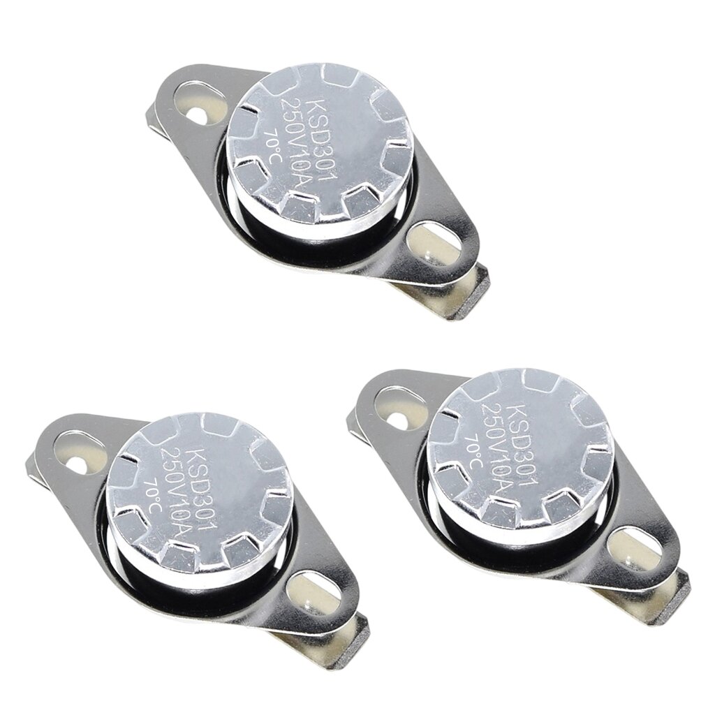 3 части нормально закрытого переключателя контроля температуры KSD301 регулятор температуры -70 градусов