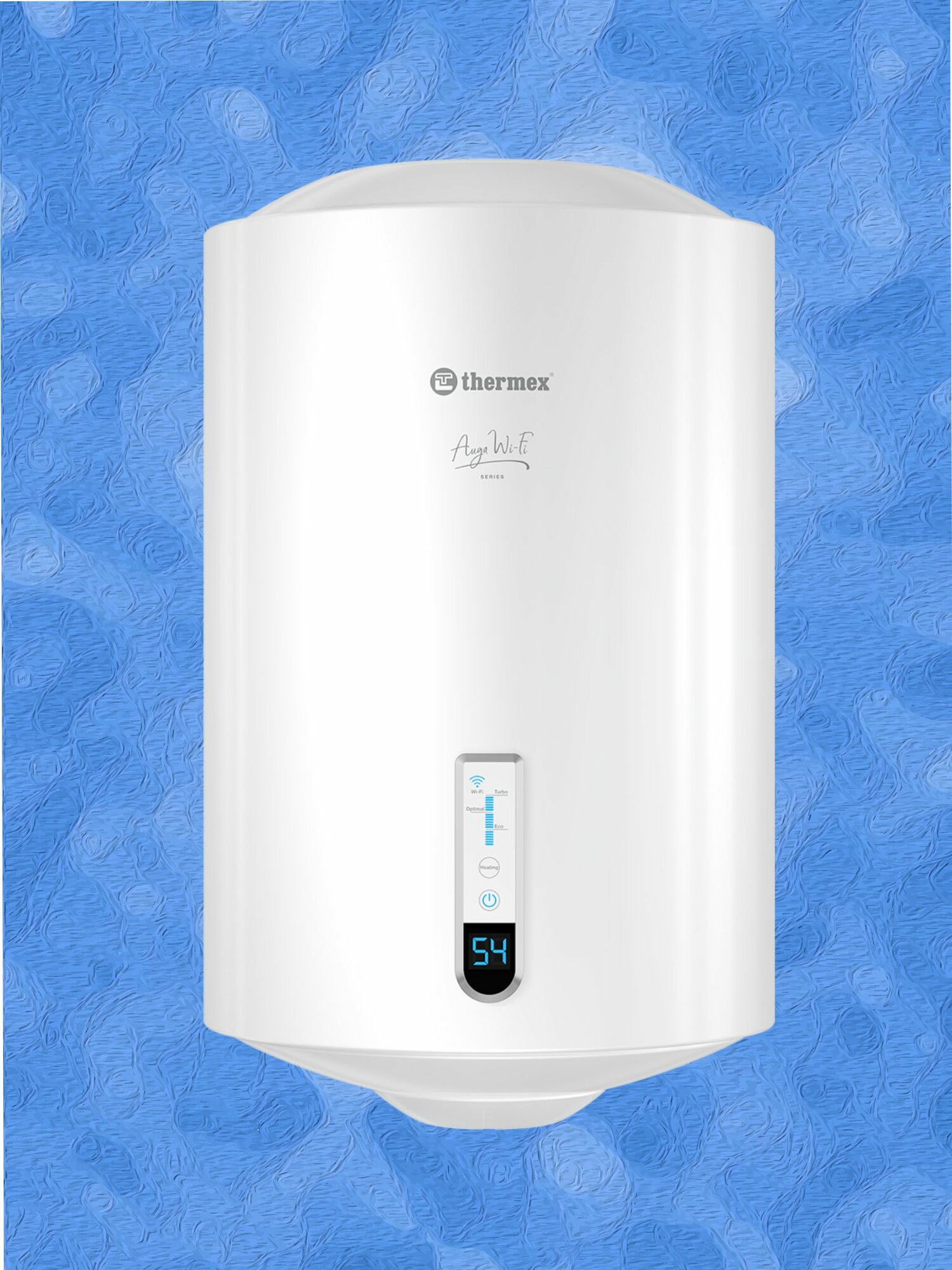 Водонагреватель электрический аккумуляционный бытовой THERMEX Auga 80 V Wi-Fi