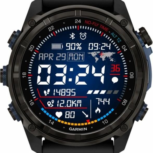 Циферблат Fallout для часов Garmin